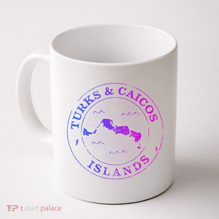 Turks And Caicos Islands Colorful Vacation Souvenir Cruise Coffee Mug ...