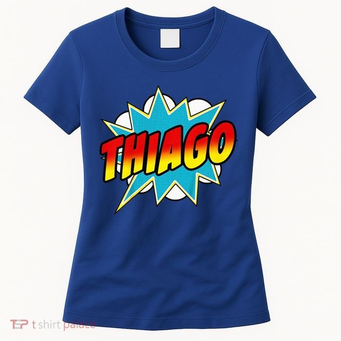 Thiago Comic Book Superhero Name Women's T-Shirt | TShirtPalace