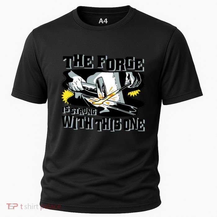 The Forge Is Strong Blacksmith Cooling Performance Crew T-Shirt ...