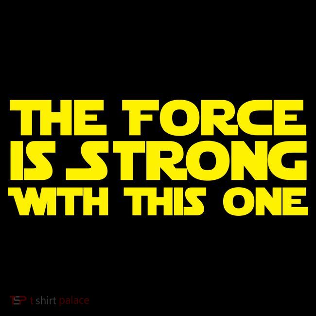 The Force Is Strong With This One Zip Tote Bag | TShirtPalace