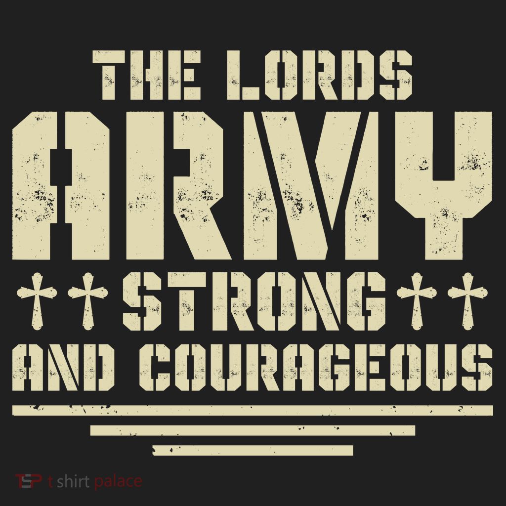 The Lords Army Strong And Courageous Jesus Christ Hat