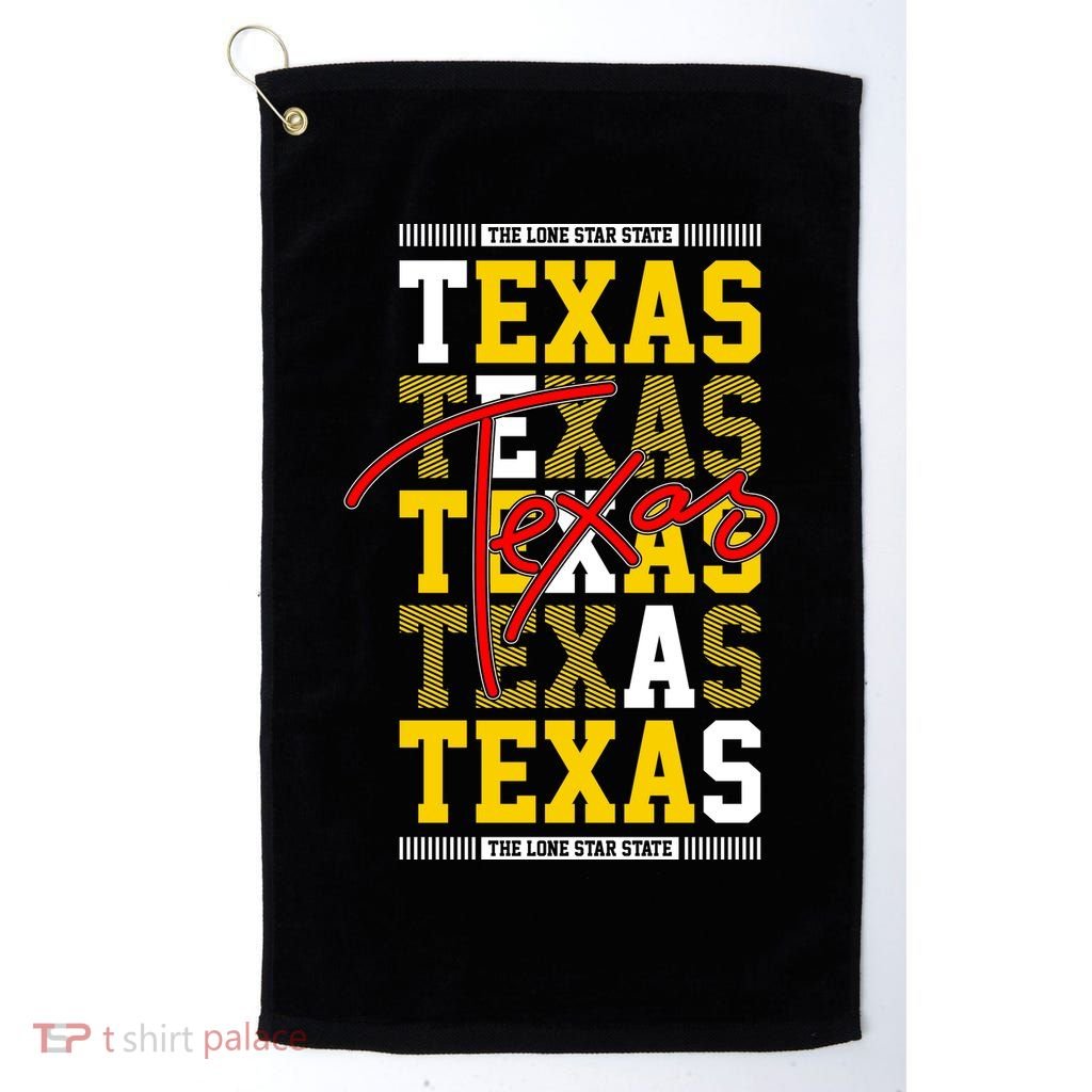 Texas Mashup Logo Golf Towel