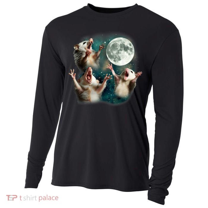 Three Possum Moon | 3 Opossum Funny Weird Cursed Meme Cooling ...