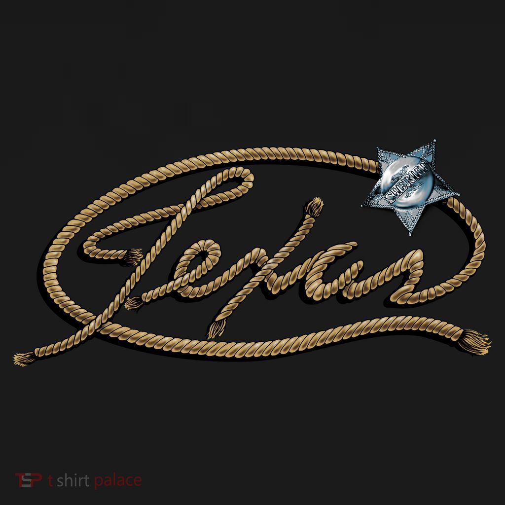 Texas Rope Logo Button | TShirtPalace