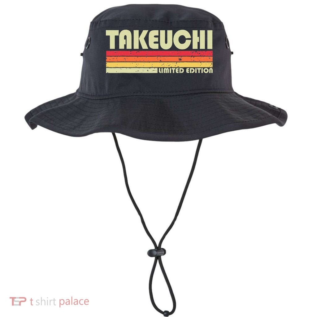 Takeuchi Retro Vintage Japanese Name Legacy Cool Fit Booney Bucket Hat ...