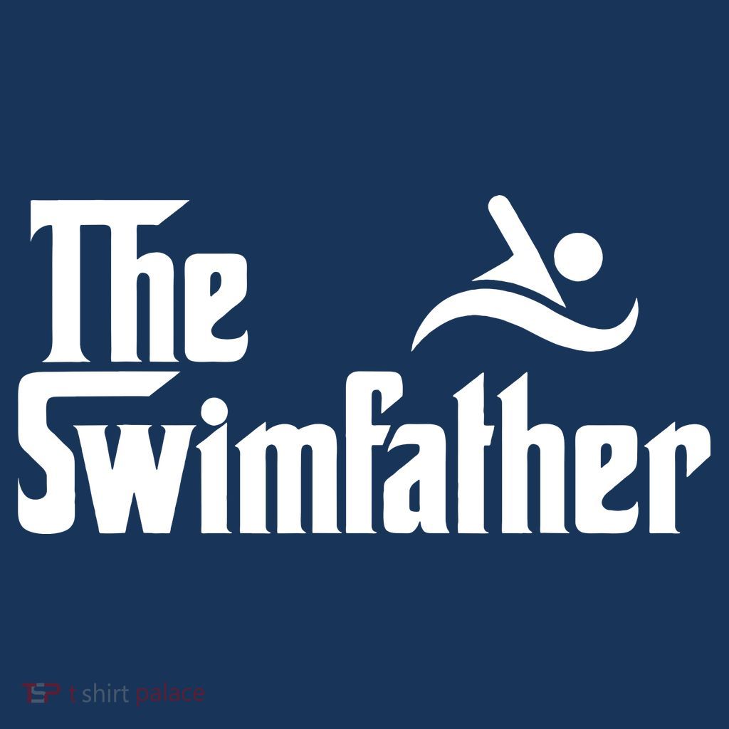 The Swim Father Funny Swimming Swimmer Gift Button | TShirtPalace