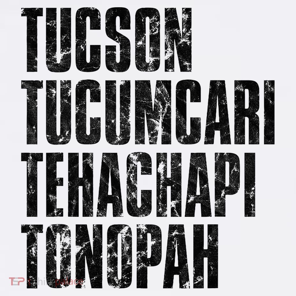 Tucson Tucumcari Tehachapi Tonapah Tourist Tank Top | TShirtPalace