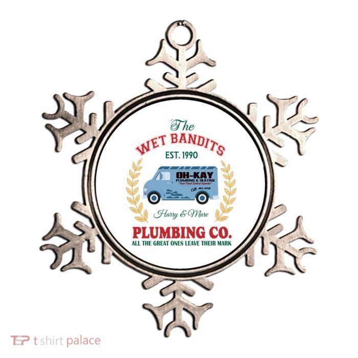 The Wet Bandits Est 1990 Plumbing Co Home Alone Christmas Xmas Holiday ...
