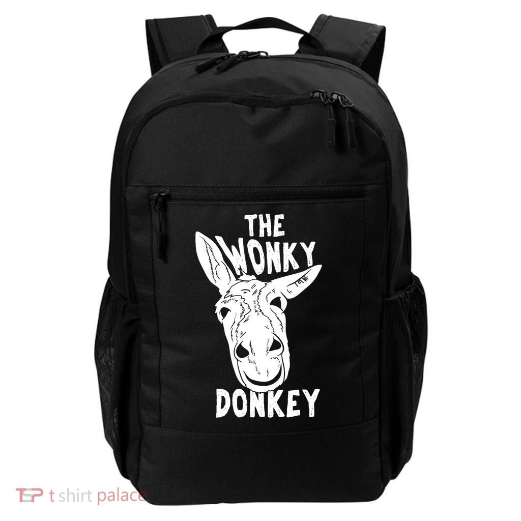 The Wonky Donkey Funny Donkey Lover Farm Animal Backpack | TShirtPalace
