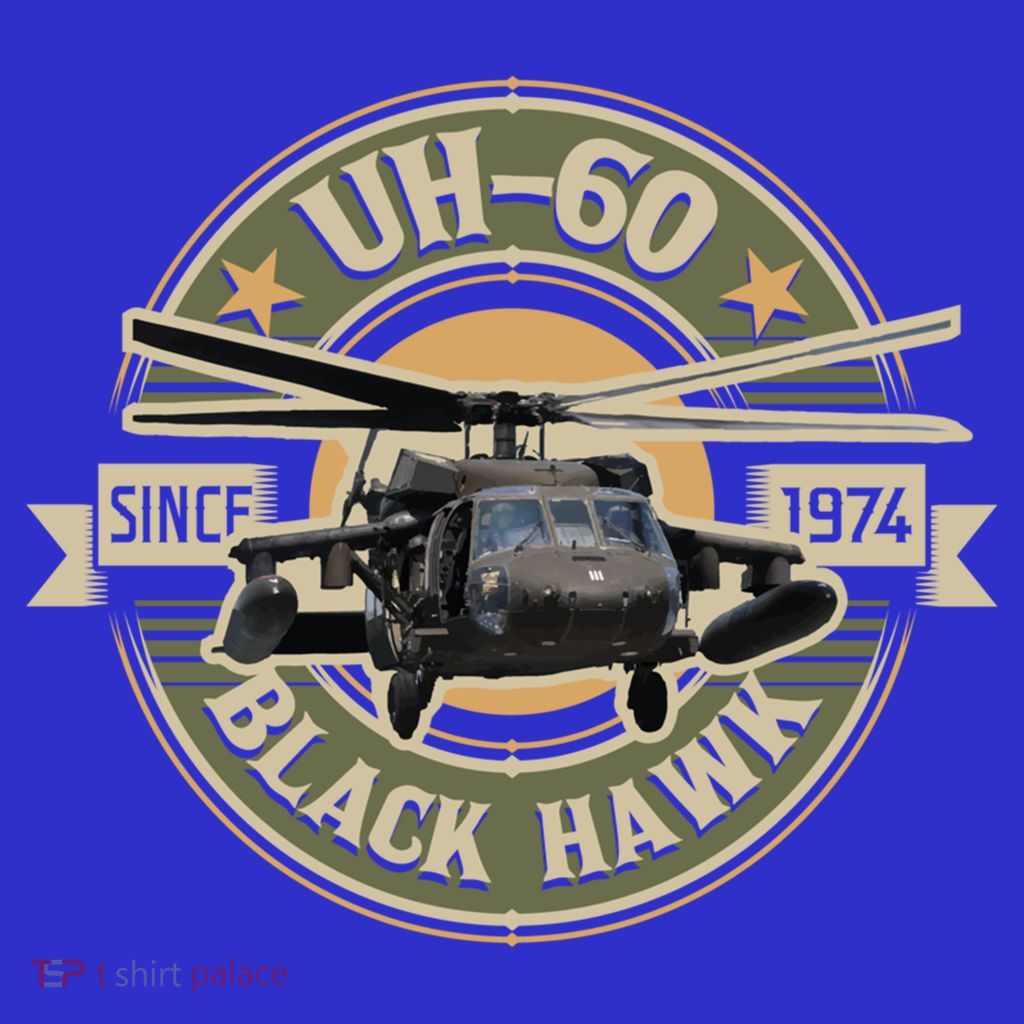 Uhgift60 Blackhawk Gift Assault Helicopter Pilot Aviation Gift Pom Pom ...