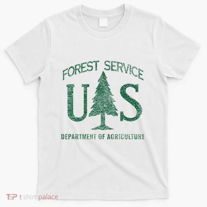 Us Forest Service (Distressed Green) T-Shirt | TShirtPalace