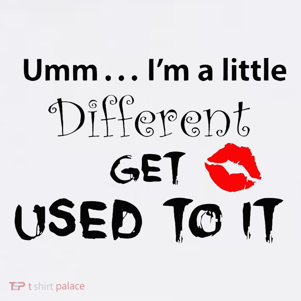 Umm I’M A Little Different Get Used Kids Sweatshirt