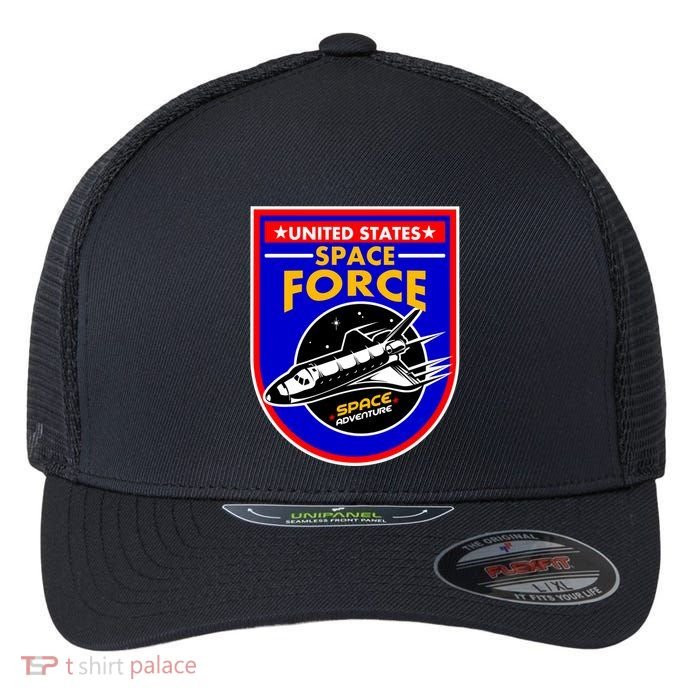 United States Space Force Adventure USSF Flexfit Unipanel Trucker Cap ...