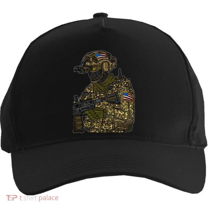 US Special Force Soldier Army Five-Panel Snapback Cap | TShirtPalace