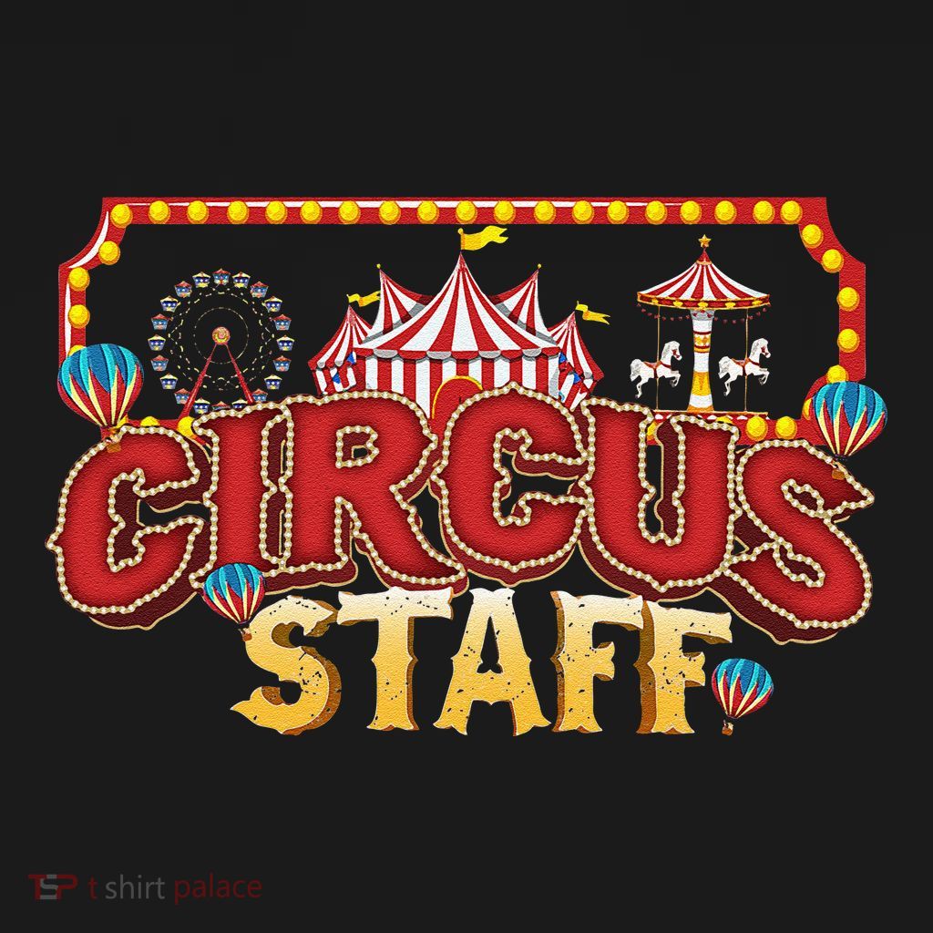 Vintage Circus Themed Birthday Party Event Circus Staff Button ...