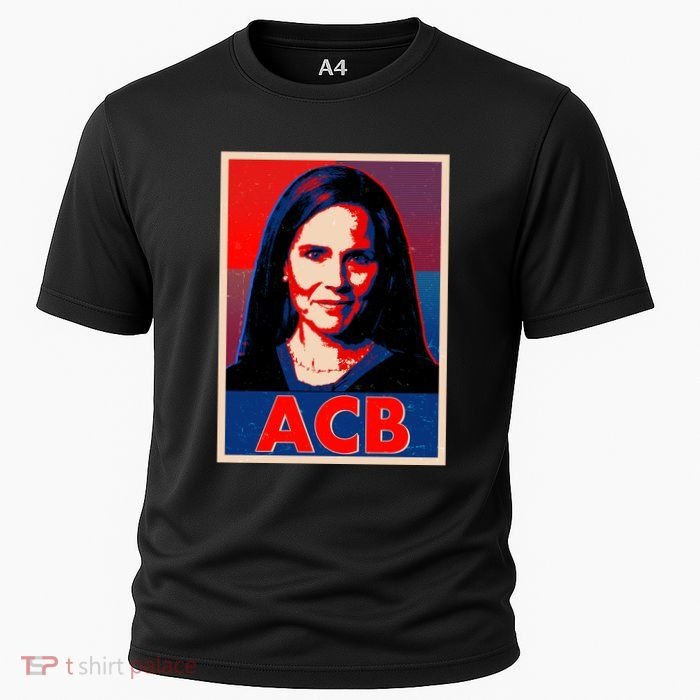 Vintage ACB Amy Coney Barrett Poster Cooling Performance Crew T-Shirt ...