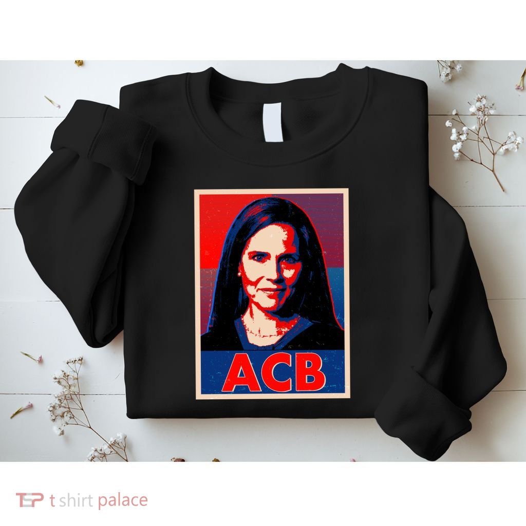 Vintage ACB Amy Coney Barrett Poster Sweatshirt | TShirtPalace