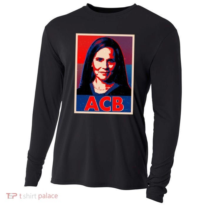 Vintage ACB Amy Coney Barrett Poster Cooling Performance Long Sleeve ...