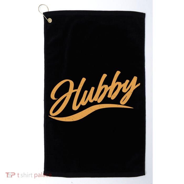 Vintage Cute Hubby Married Life Golf Towel | TShirtPalace