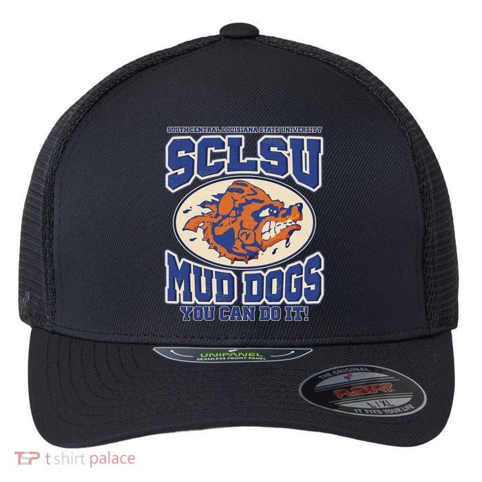 Vintage SCLSU Mud Dogs Classic Football Flexfit Unipanel Trucker Cap ...