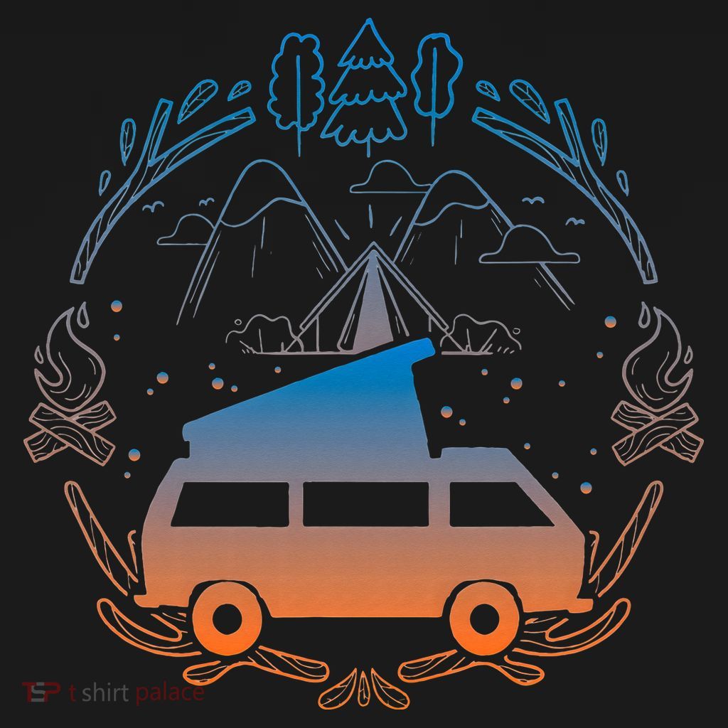 Van Life Design Vanagon Van Bus Dipper Campfire Camping Pajama Set ...
