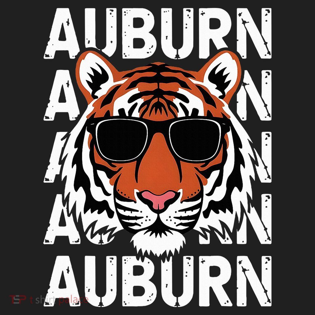 Vintage Retro Auburn Style Classic Comfort Colors T-Shirt | TShirtPalace