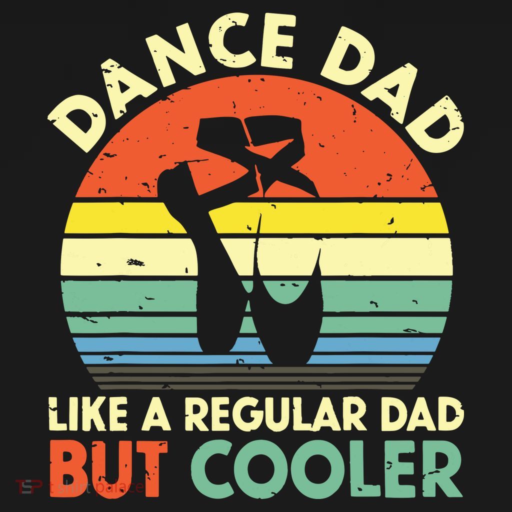 Vintage Retro Dance Dad Like A Regular Dad But Cooler Daddy Apron ...