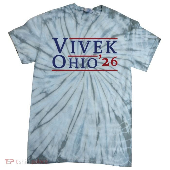 Vivek Ramaswamy For Governor Of Ohio 2026 Vivek 2026 Tie-Dye T-Shirt ...