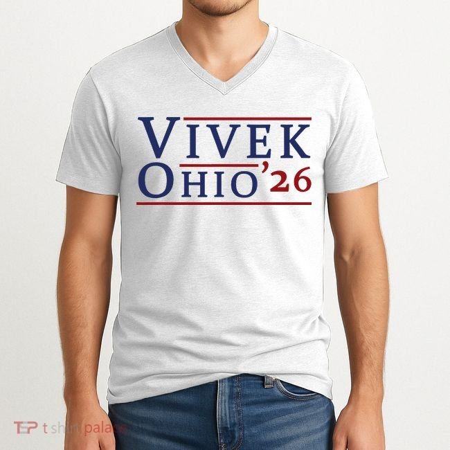 Vivek Ramaswamy For Governor Of Ohio 2026 Vivek 2026 V-Neck T-Shirt ...