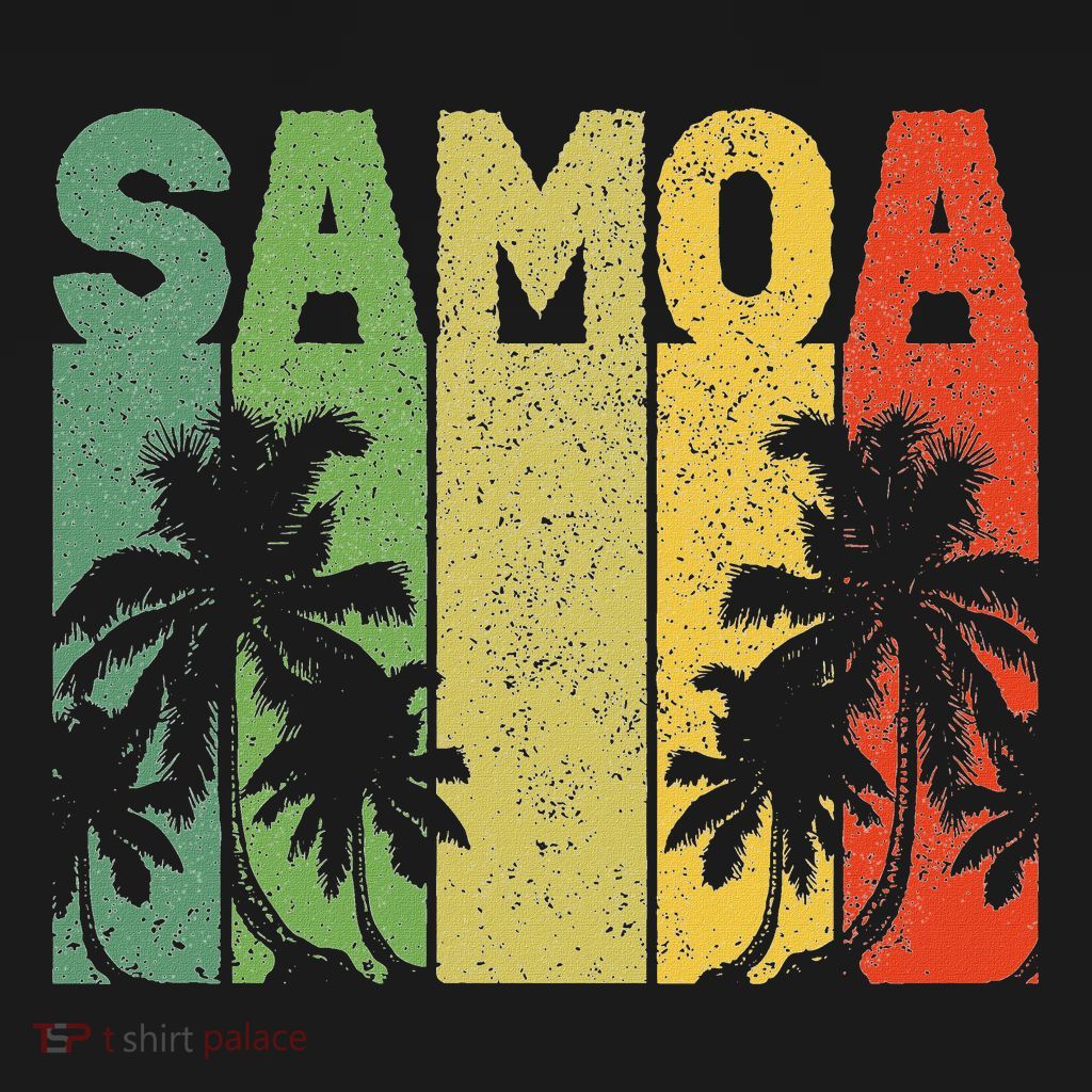 Vintage Samoa Samoan Kids Hoodie | TShirtPalace