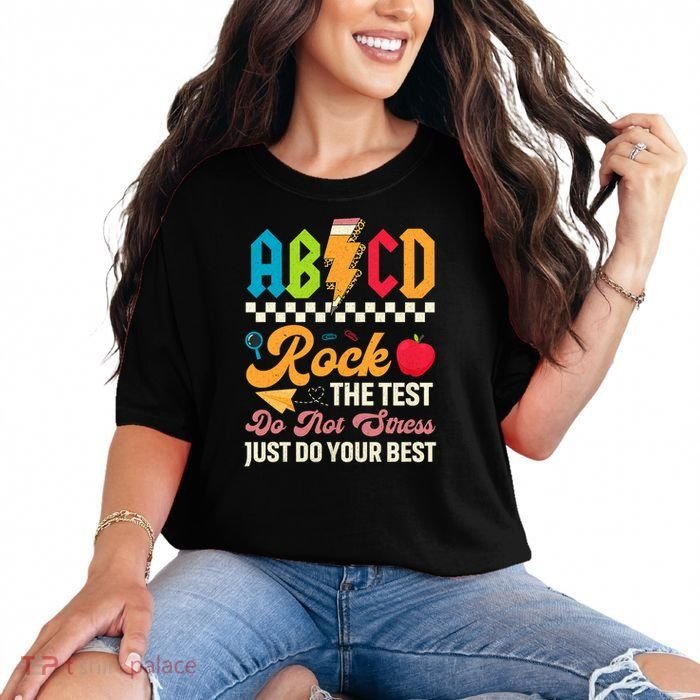 Vintage Testing ABCD Rock The Test Day Teach.ers Student.s Comfort ...
