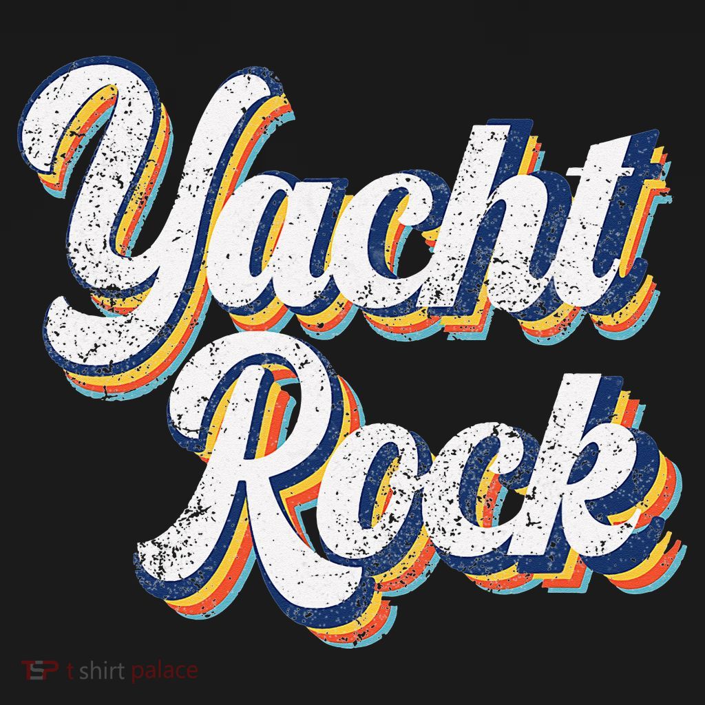 Vintage Yacht Rock Party Boat Drinking Women's Racerback Tank ...