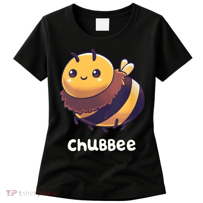 Womens Chubbee Chubby Honey Bee Kawaii Women's T-Shirt