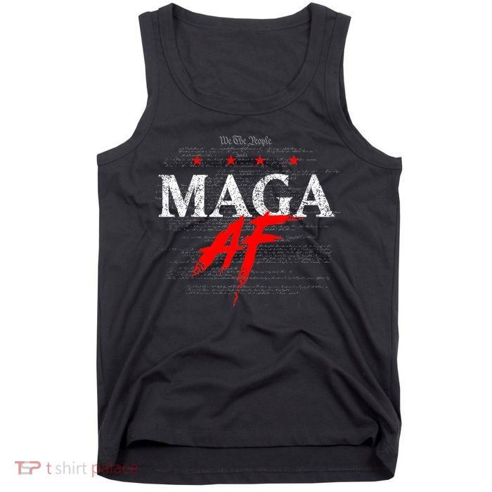 We The People Maga Af Tank Top | TShirtPalace