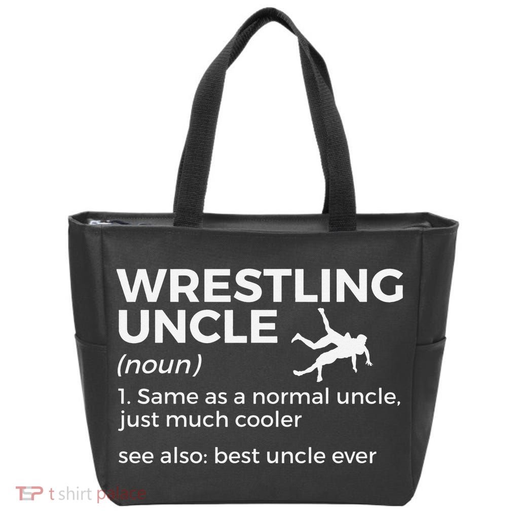 Wrestling Uncle Definition Best Uncle Ever Bag | TShirtPalace
