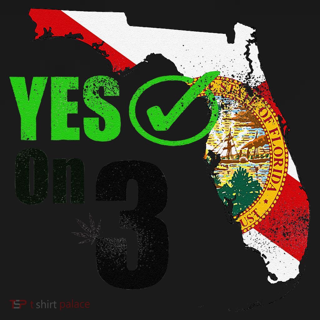 Yes On 3 Florida Hooded Wearable Blanket | TShirtPalace