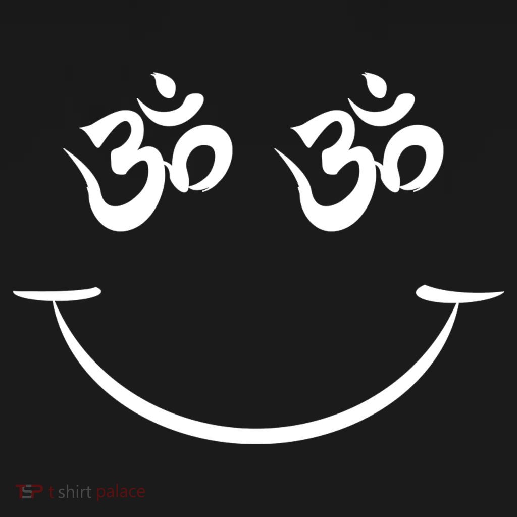 Zen Buddha Buddhist OM AUM Smiley Toddler Hoodie | TShirtPalace