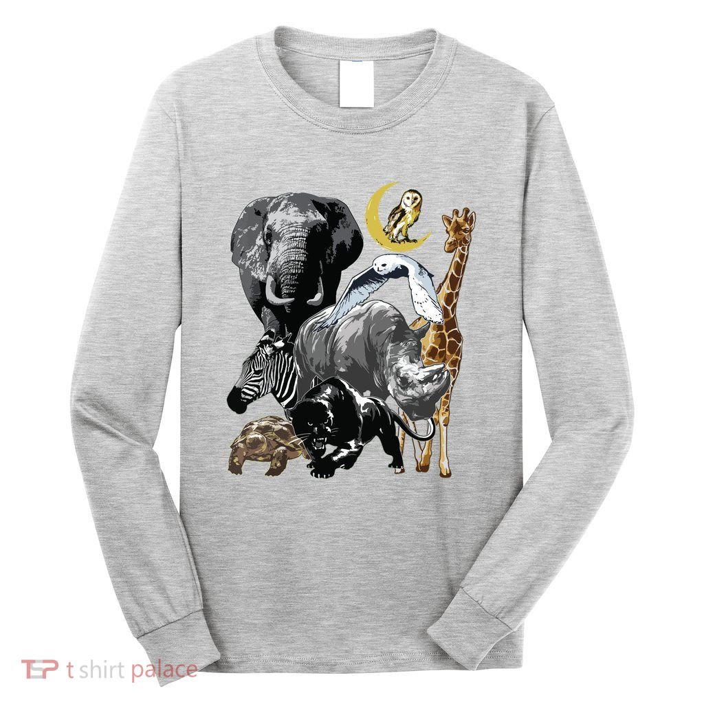 Zookeeper Jungle Animals Theme Safari Zoo Birthday Themed Long Sleeve ...